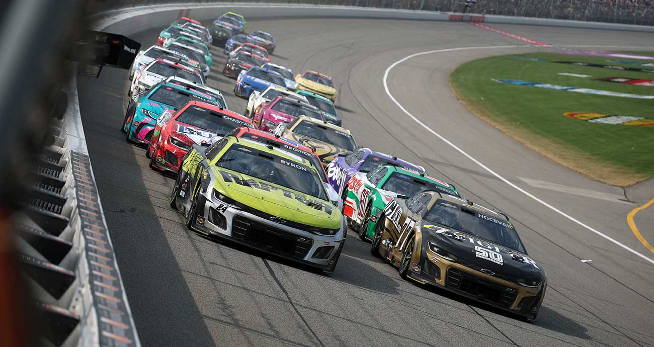 Michigan misfortune for contenders Byron, Hocevar | NASCAR