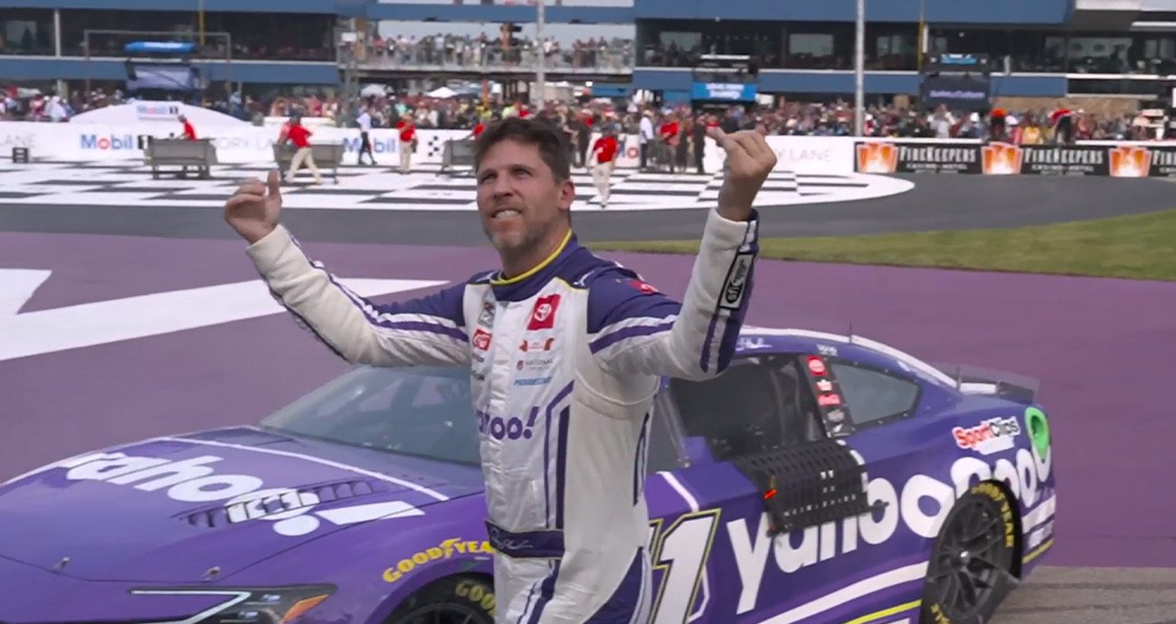 Hamlin: 'I beat your favorite driver' in Michigan win - NASCAR