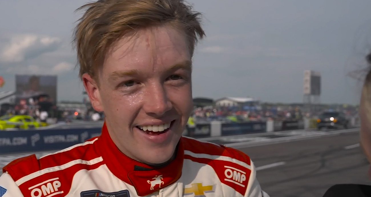 Connor Zilisch scores first oval win: 'Been dying for this one' - NASCAR