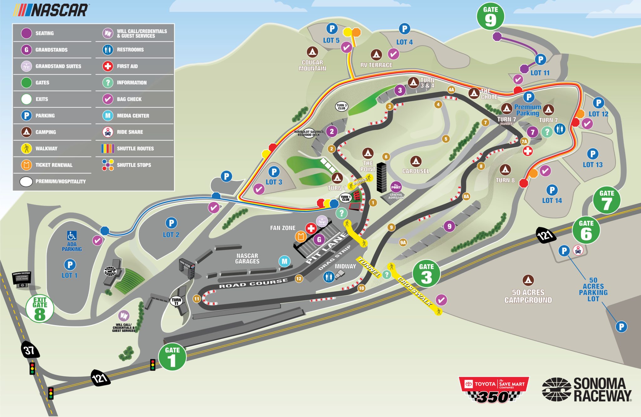 SEC - Sonoma - June - Cup - Official Site Of NASCAR