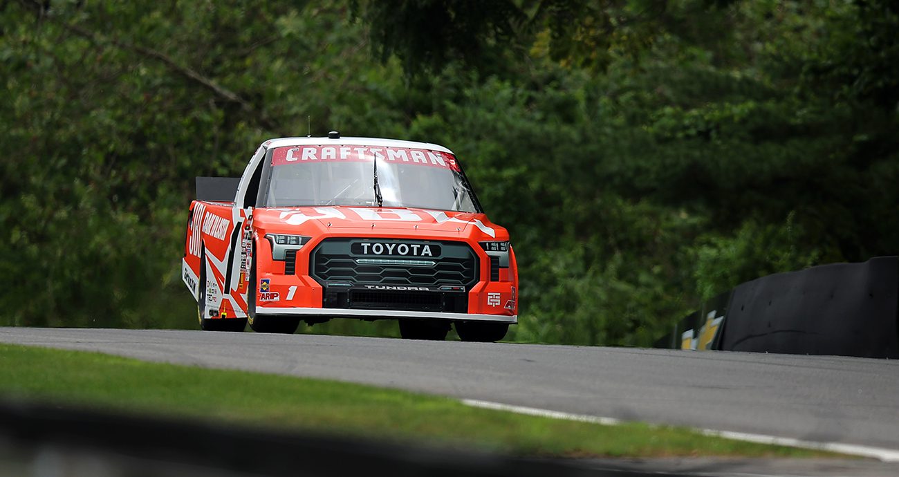 Craftsman Truck Series hits Lime Rock Park for practice - NASCAR