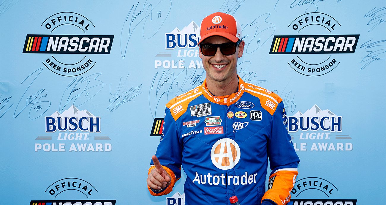Logano wins Busch Light Pole at EchoPark Speedway | NASCAR