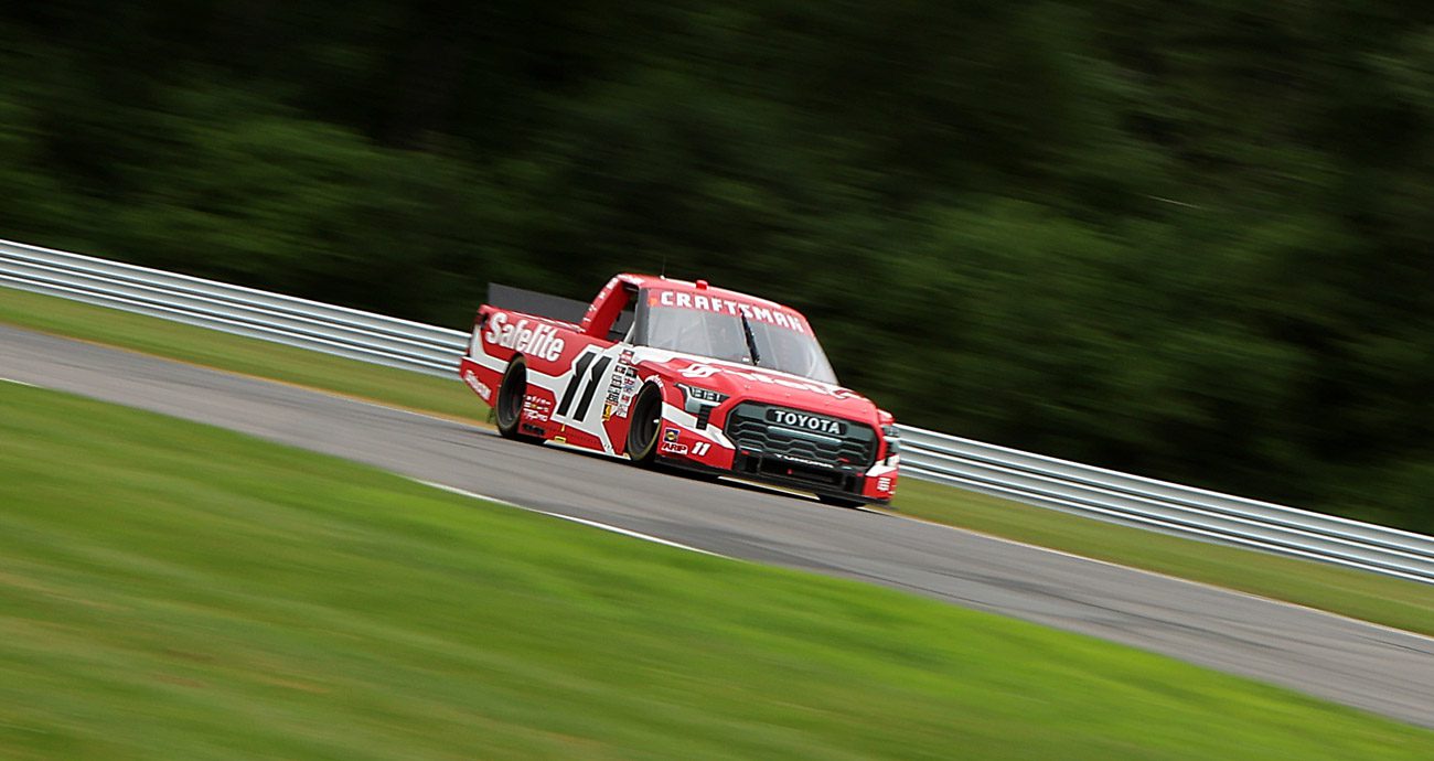 Heim scores pole for inaugural Truck race at Lime Rock - NASCAR