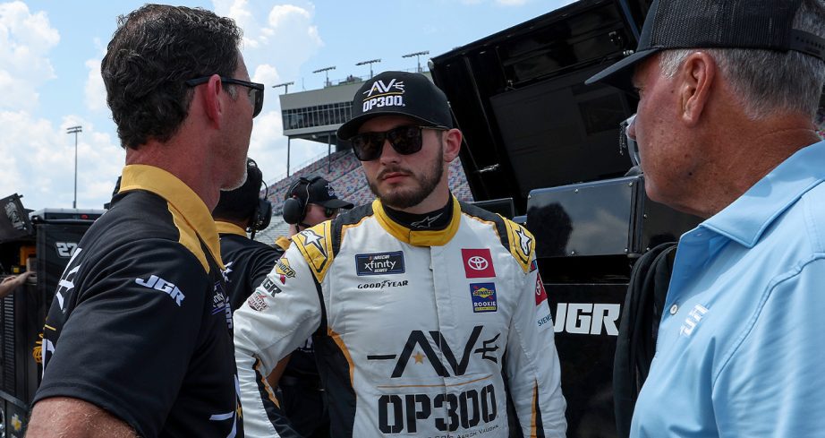 Taylor Gray settling in as Xfinity Series rookie for Joe Gibbs Racing ...