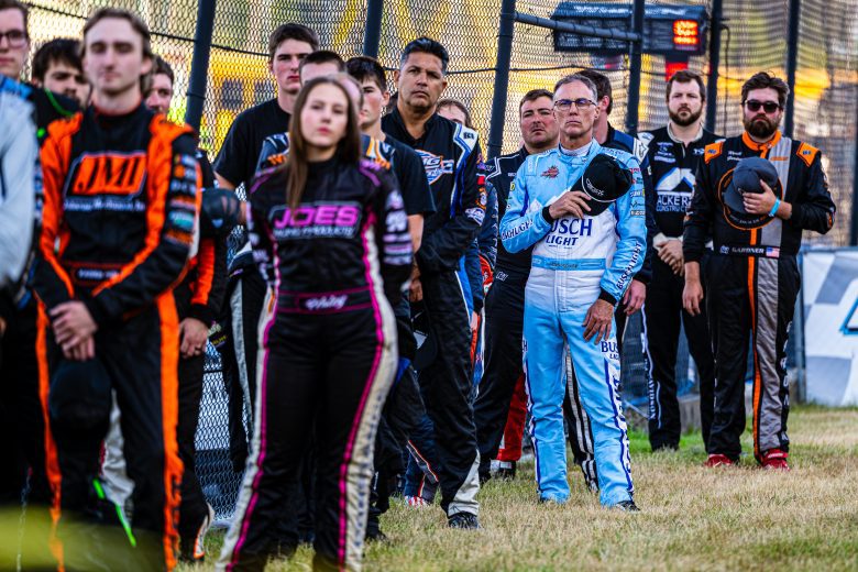 Kevin and Keelan Harvick race at Evergreen Speedway in Washington ...