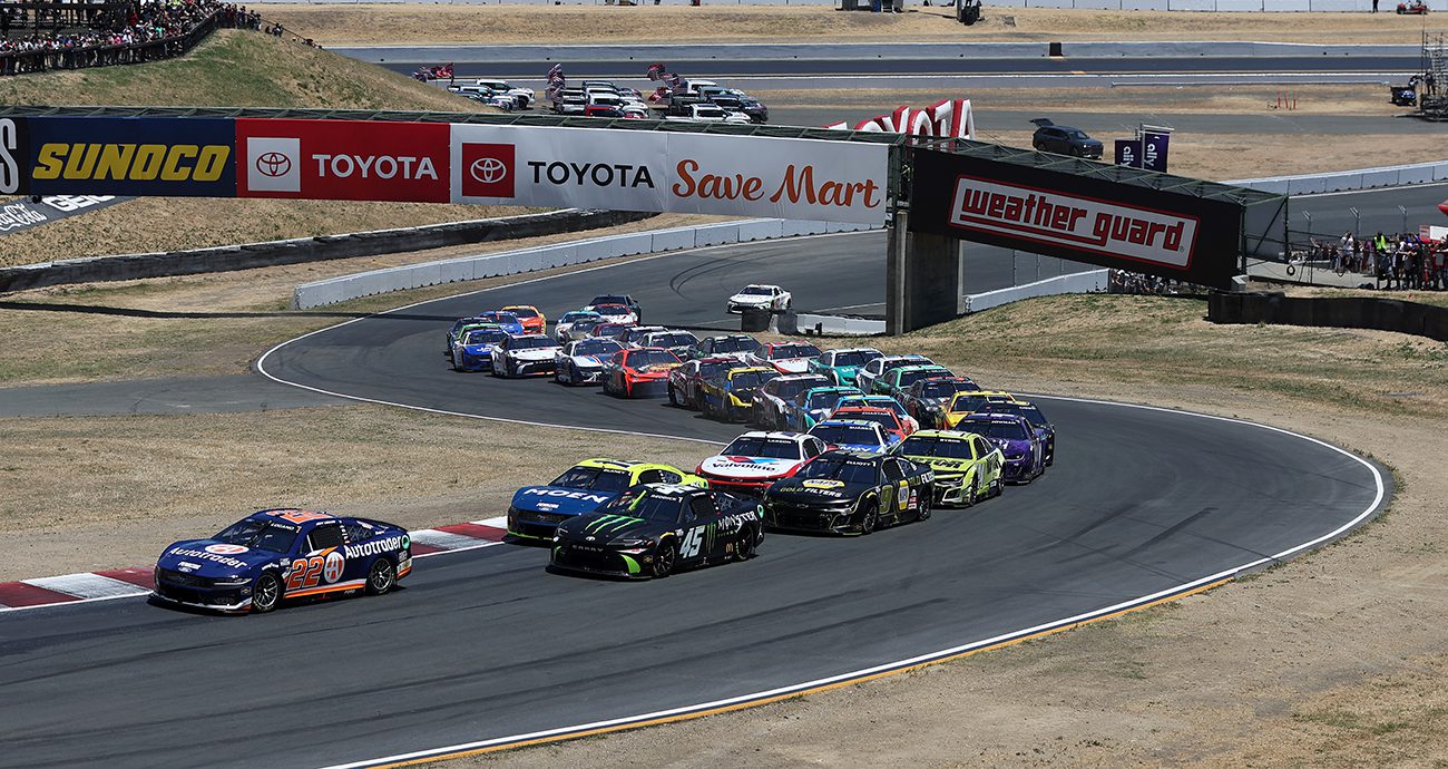 2025 Sonoma Raceway pit stall assignments - NASCAR