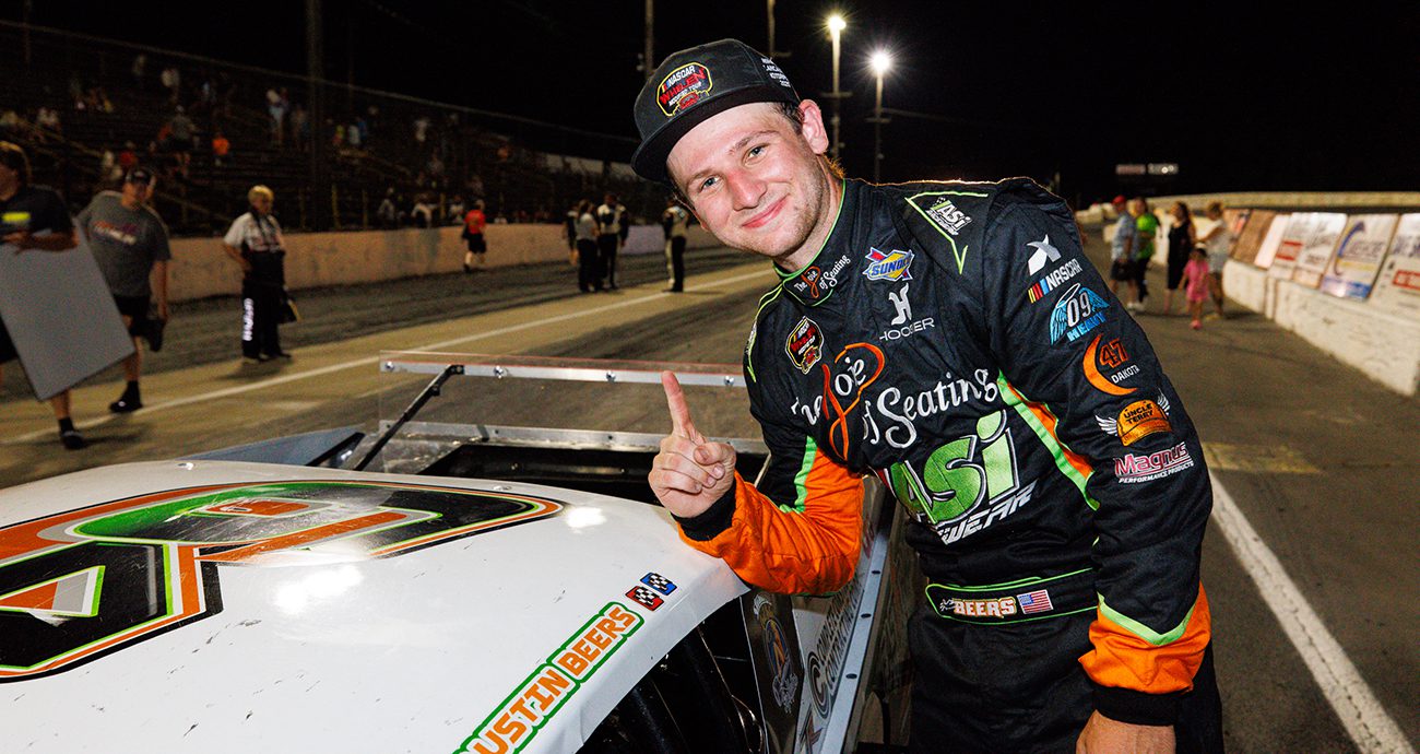 Austin Beers wins at Lancaster and ties a Modified Tour record