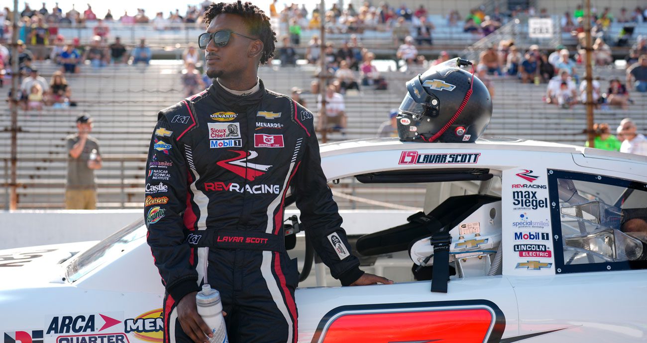Lavar Scott excited for Xfinity Series debut at Dover | NASCAR