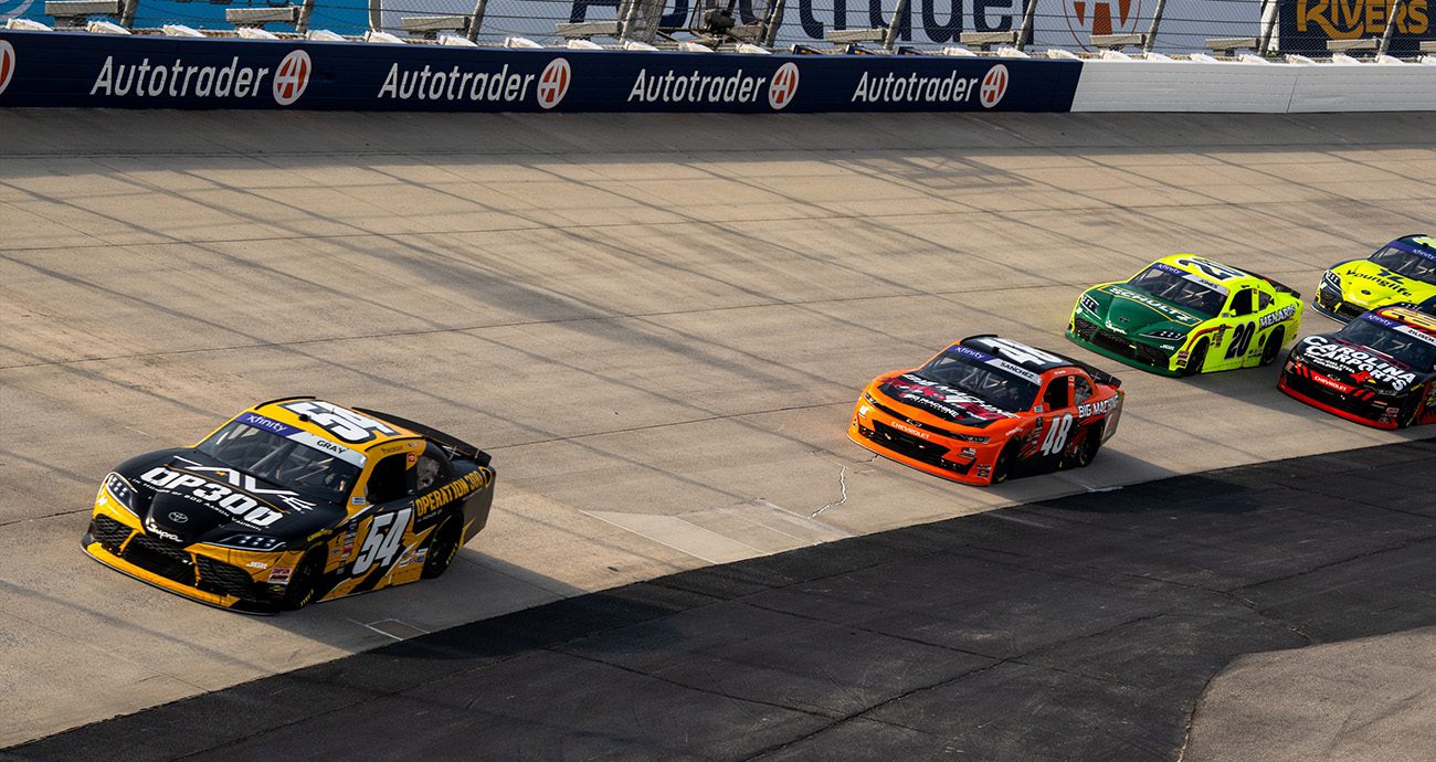 Gray all the way! No. 54 goes wire-to-wire in Stage 1 | NASCAR