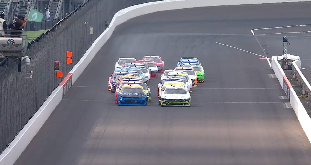 Sam Mayer, Nick Sanchez lead Xfinity field to the green | NASCAR