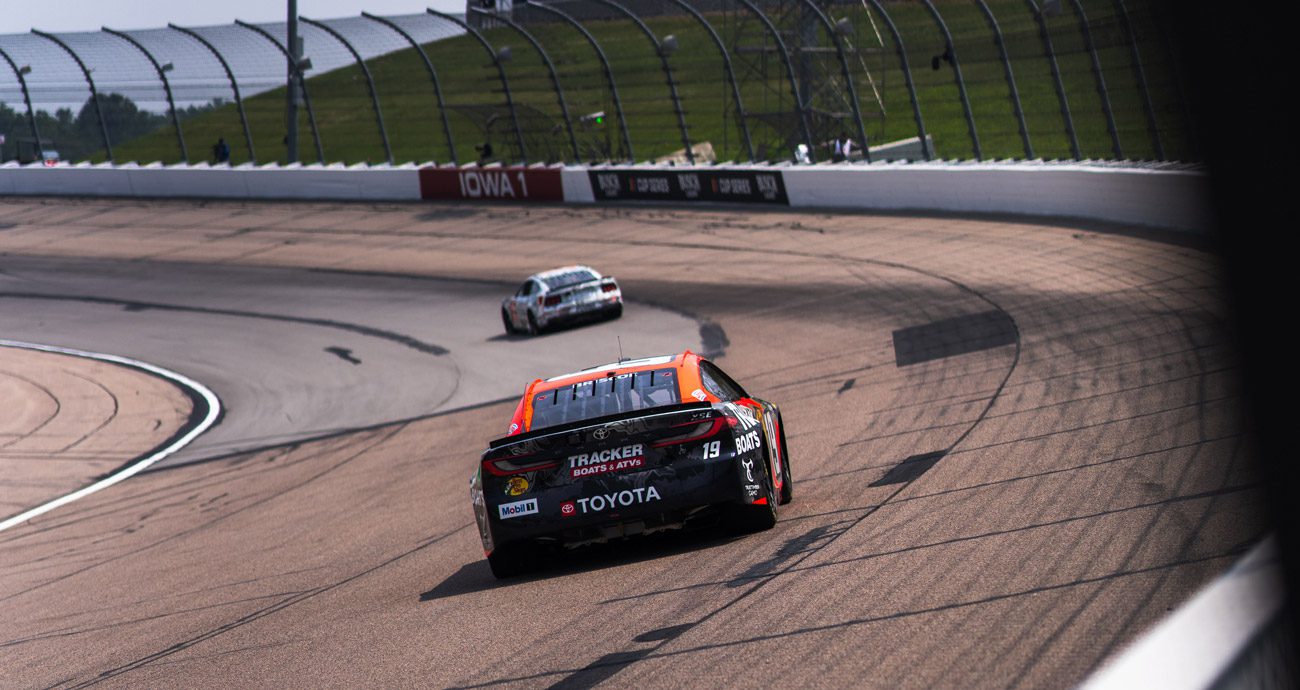 Will maturing asphalt change racing at Iowa Speedway? | NASCAR