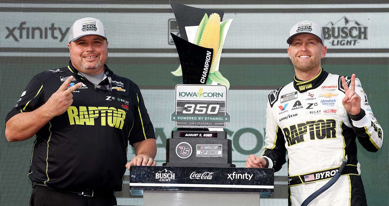 William Byron flips midseason momentum with Iowa win | NASCAR