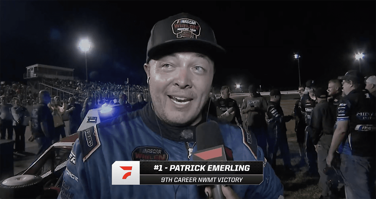 Patrick Emerling's Victory Lane interview at Thompson - Official Site ...