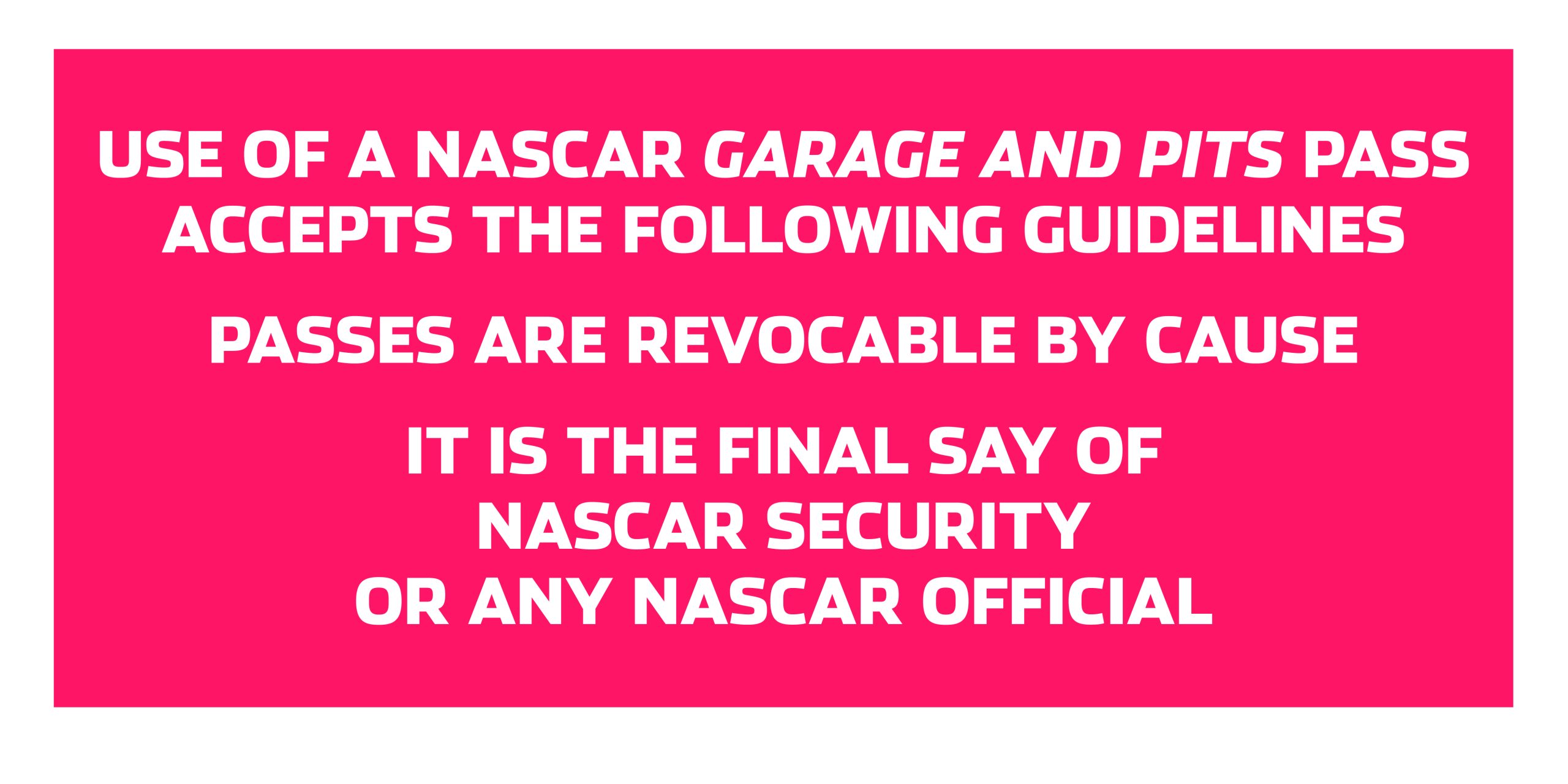 SEC - WWTR - XFINITY - Official Site Of NASCAR