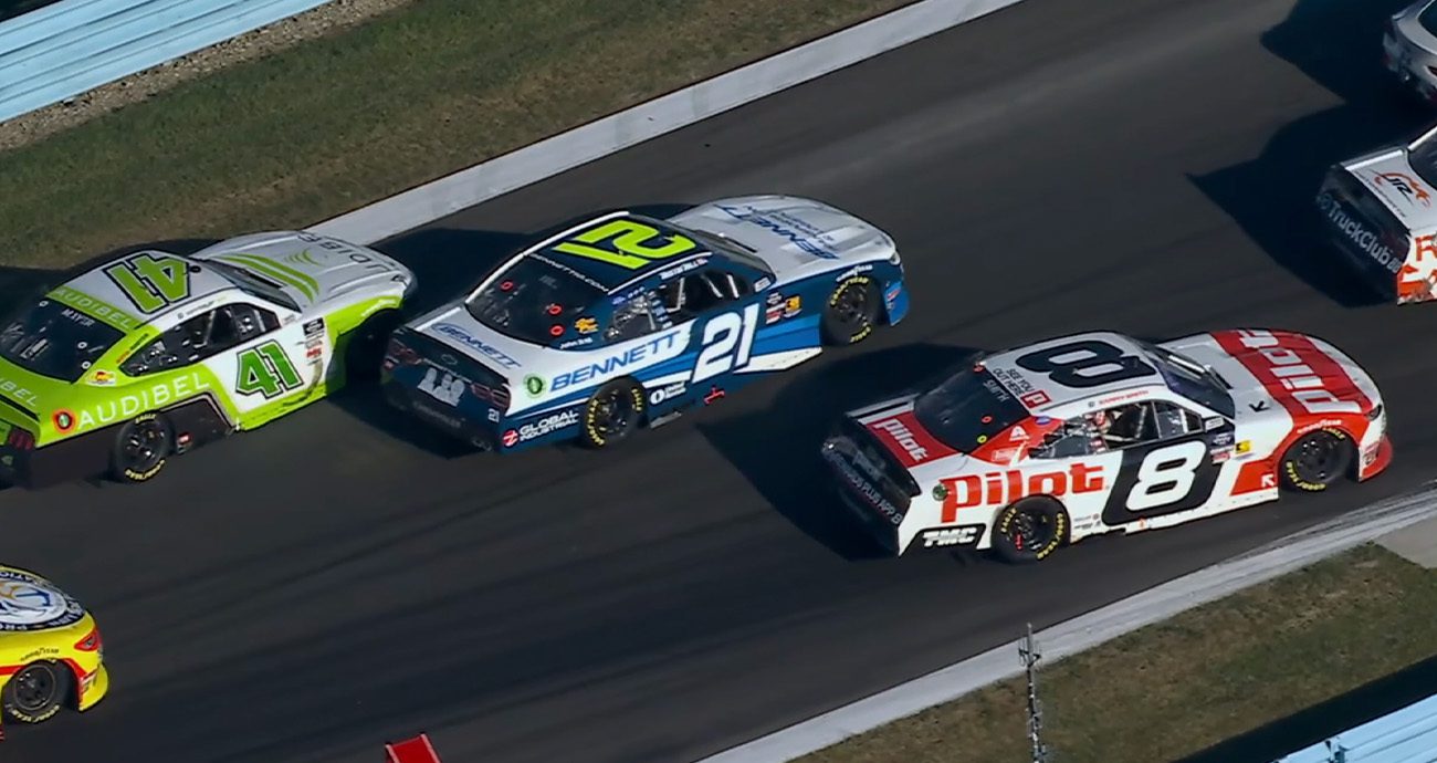 Hill shares view of McDowell contact: 'Definitely on me' | NASCAR