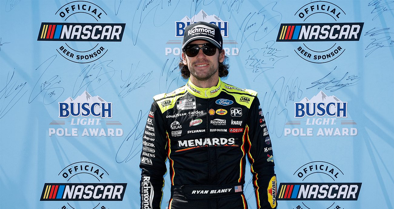 Ryan Blaney speeds past SVG for Watkins Glen pole | NASCAR