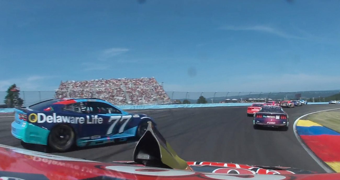 McDowell sends teammate Hocevar spinning | NASCAR