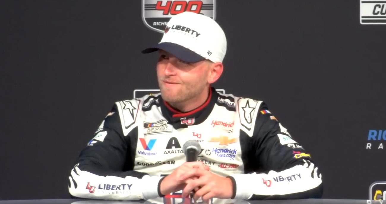Byron on clinching Regular Season Championship | NASCAR