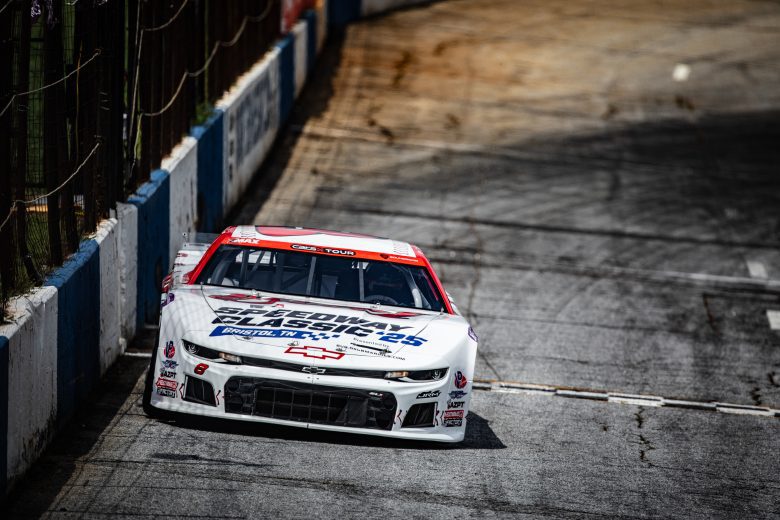 Dale Earnhardt Jr. brings back the baseball car for a Late Model Stock ...