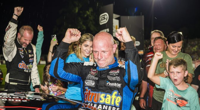 Burt Myers, Tim Brown split Harrison's Twin 25s at Bowman Gray Stadium ...