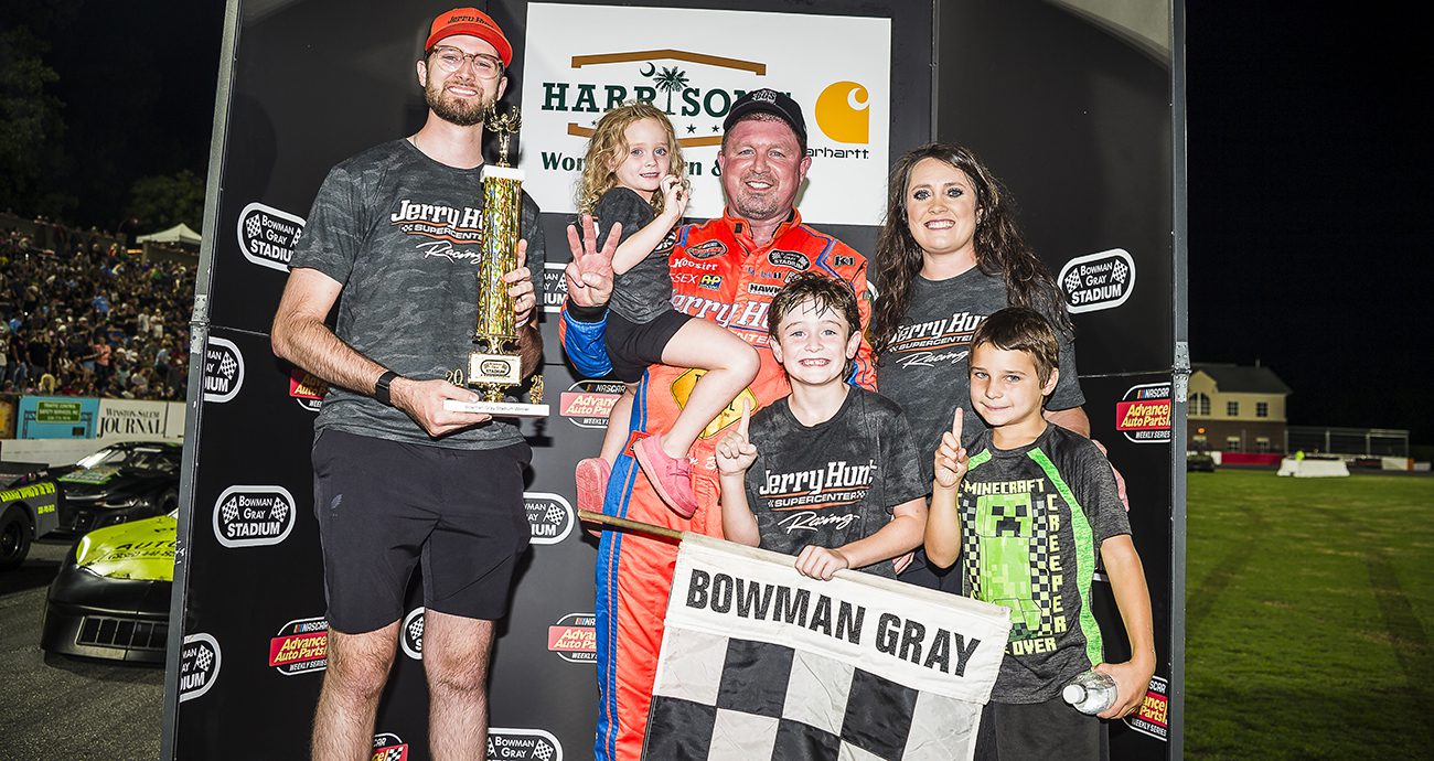 Burt Myers, Tim Brown split Harrison's Twin 25s at Bowman Gray Stadium ...