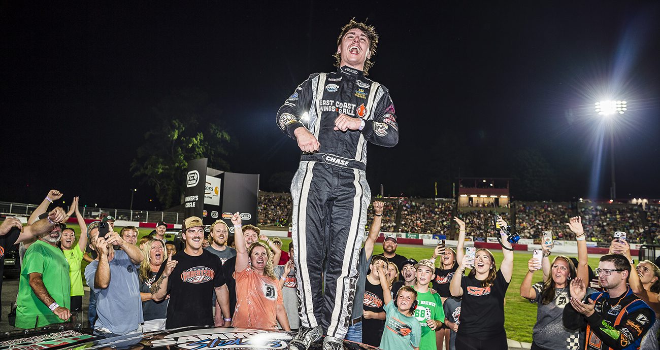 Burt Myers, Tim Brown split Harrison's Twin 25s at Bowman Gray Stadium ...