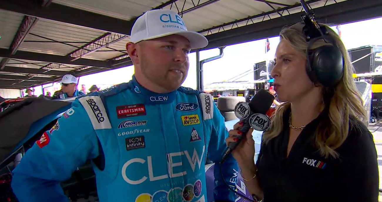 Layne Riggs grabs the pole for Truck playoff opener at Darlington ...