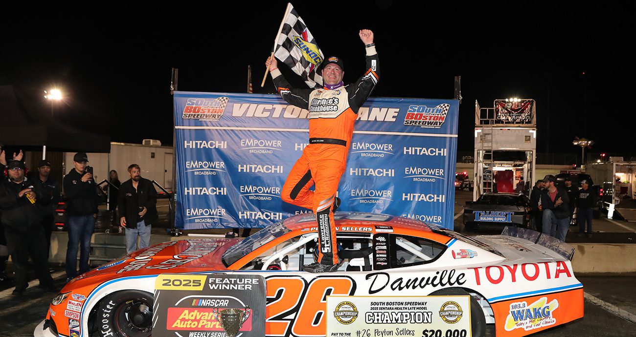 Peyton Sellers captures record eighth South Boston Speedway track ...