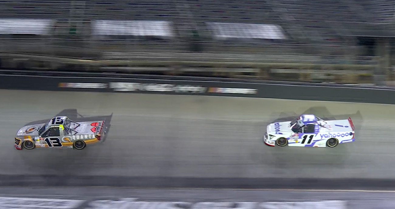 Jake Garcia prevails over Corey Heim for Stage 1 victory - NASCAR