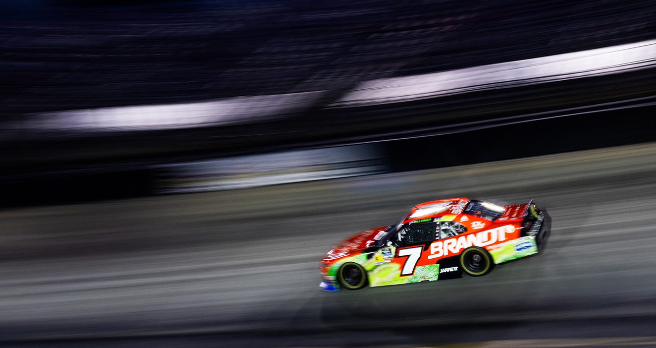 Allgaier claims Stage 1 in three-lap dash to finish | NASCAR