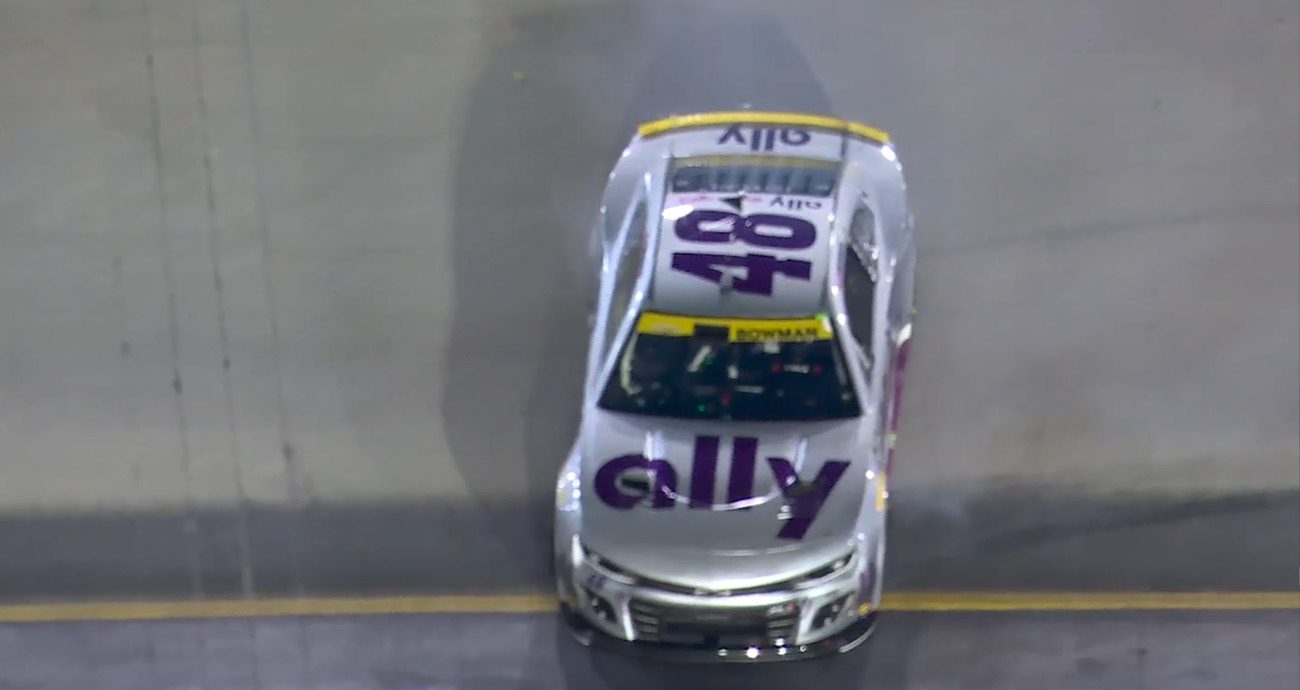 Herbst squeezes Bowman, No. 48 driver spins | NASCAR