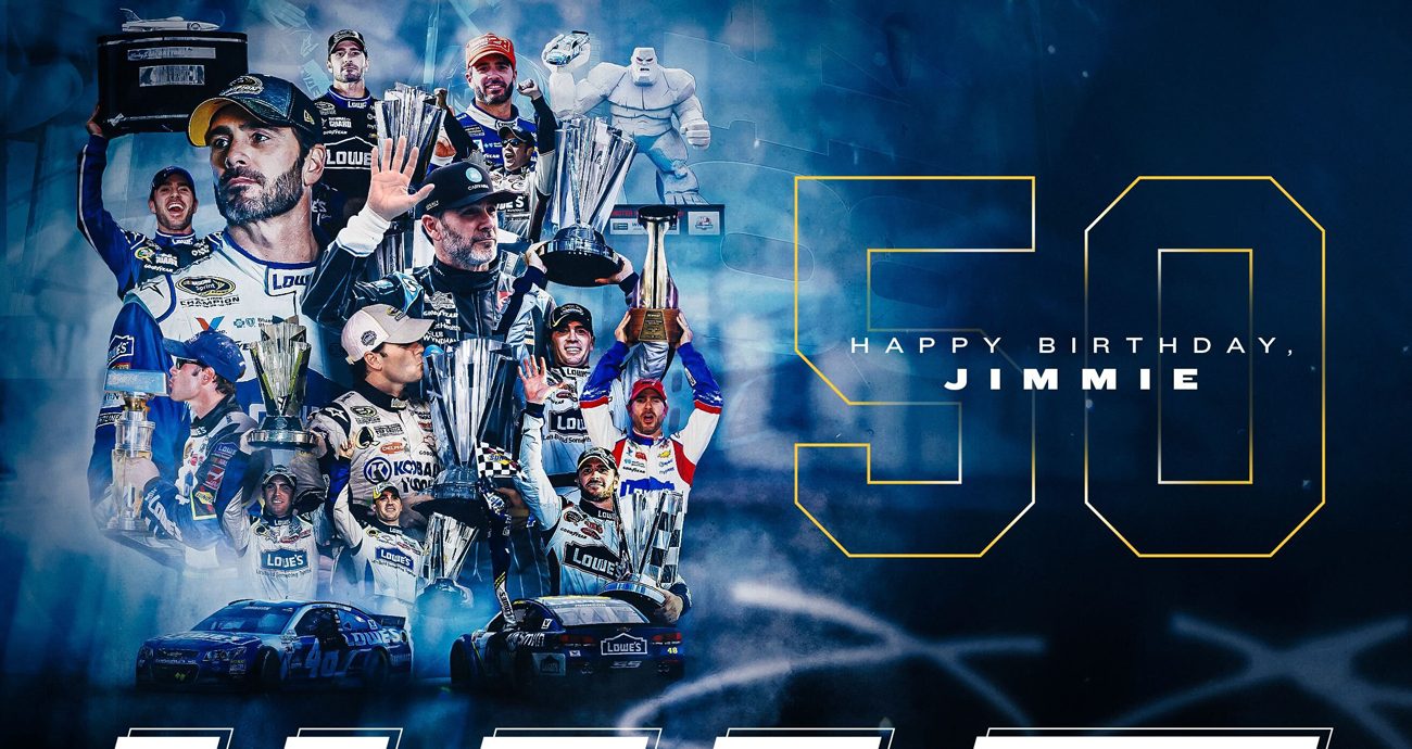 Jimmie Johnson: 50 top moments on his 50th birthday | NASCAR