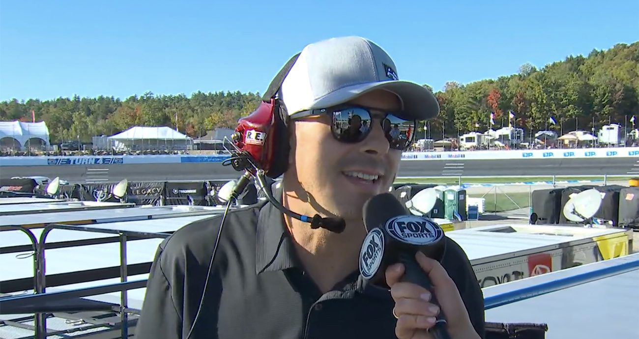 Stewart Friesen returns trackside, shares injury update | NASCAR