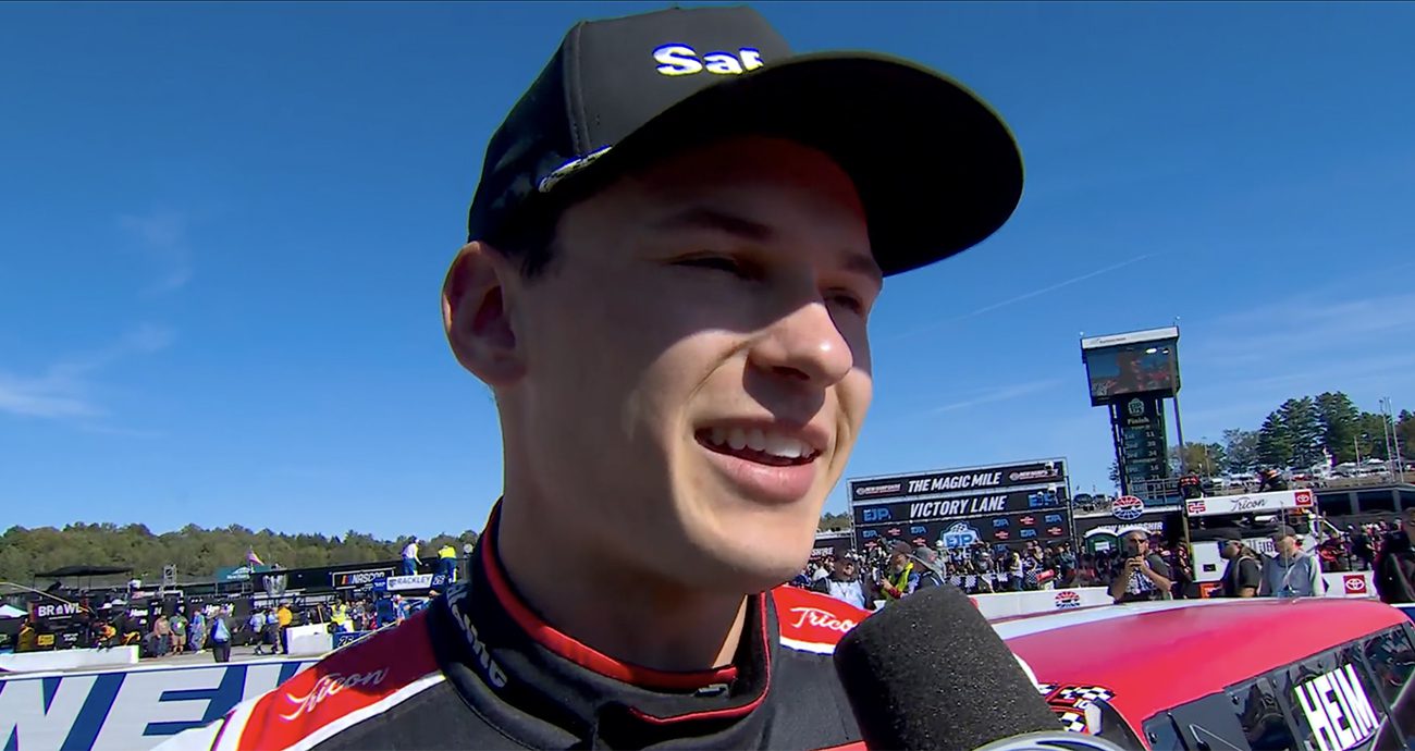 Corey Heim talks 'dream come true' to win nine races | NASCAR