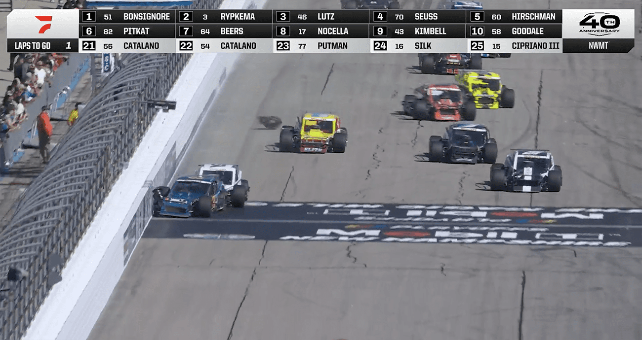 Final laps: Tyler Rypkema crashes and wins Modified Tour race at New ...