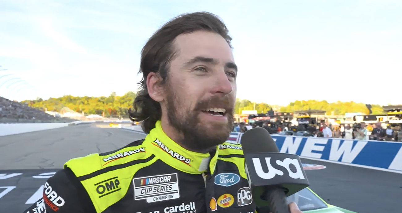 Blaney on late battle with Berry: 'I didn't think I was ever going to ...