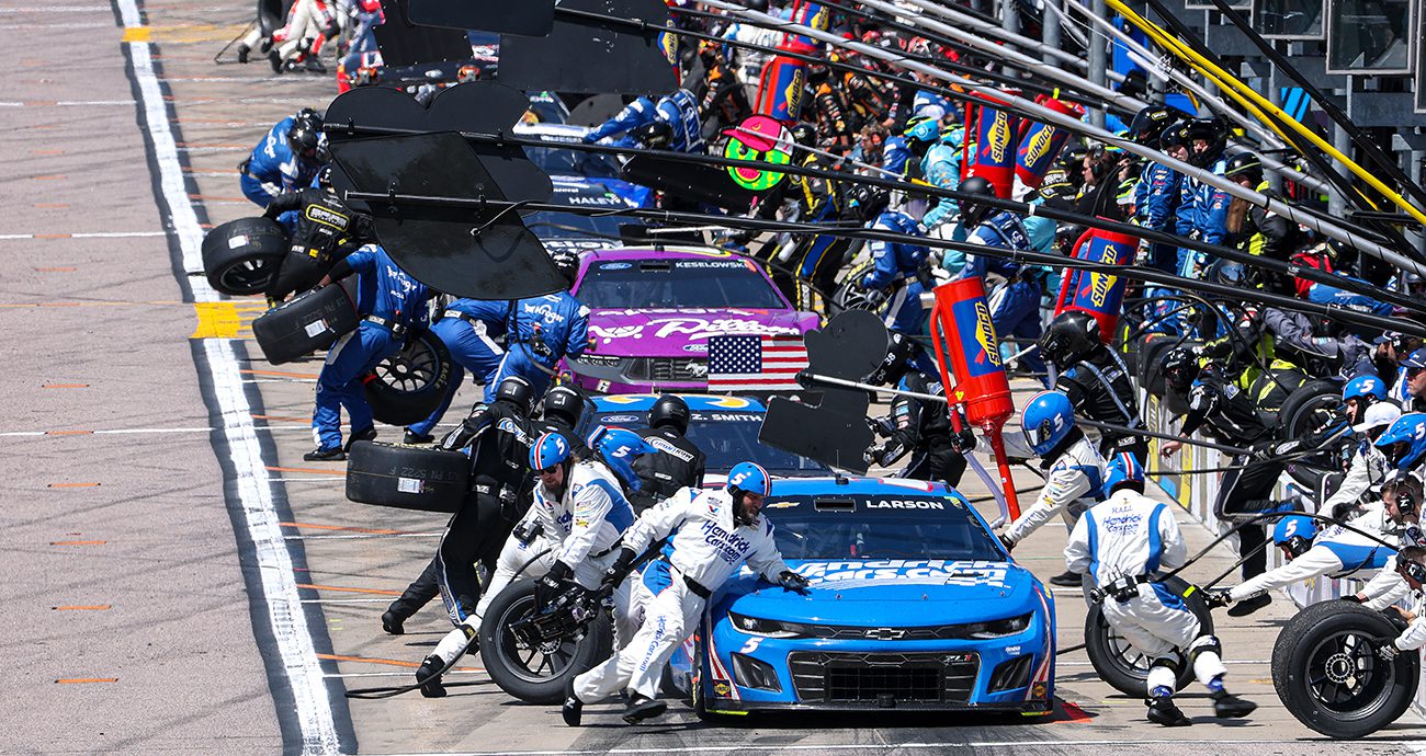 2025 Kansas Speedway playoff weekend pit stalls | NASCAR