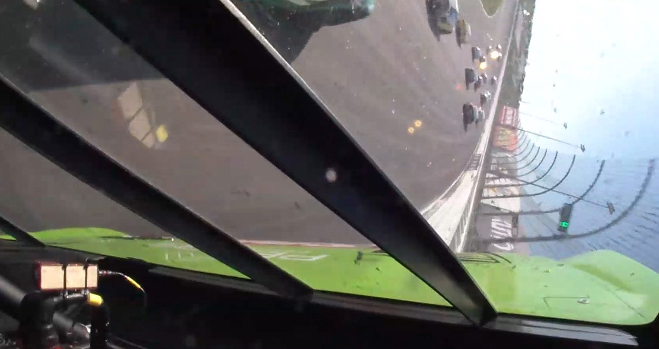 Ride onboard with Zane Smith during Kansas wall ride | NASCAR