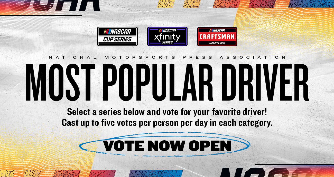 NASCAR Most Popular Driver Landing Page - Official Site Of NASCAR