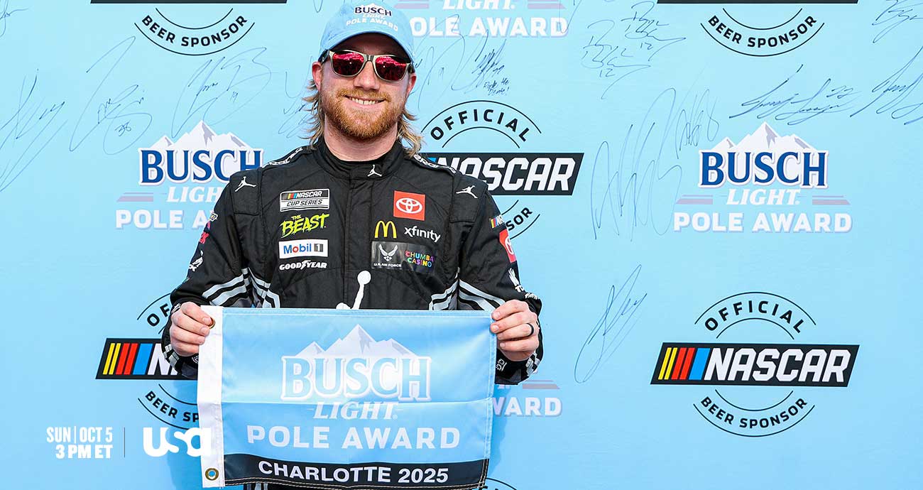 Tyler Reddick denies SVG, lands pole position at Roval | NASCAR