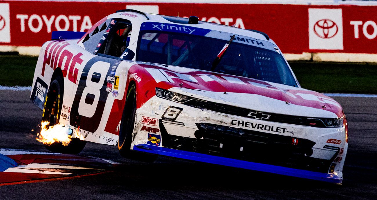 Smith mounts Roval rally to Round of 8 on 'Hail Mary' | NASCAR