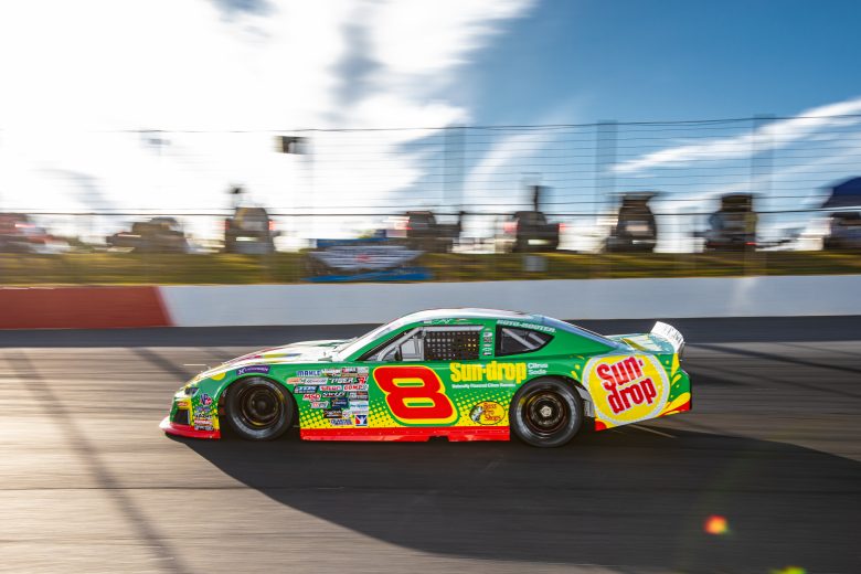 Dale Earnhardt Jr. breaks out the Sun Drop car for Late Model Stock ...