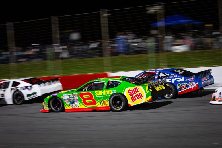 Dale Earnhardt Jr. breaks out the Sun Drop car for Late Model Stock ...
