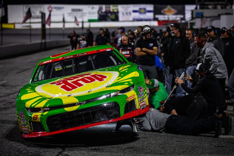 Dale Earnhardt Jr. breaks out the Sun Drop car for Late Model Stock ...