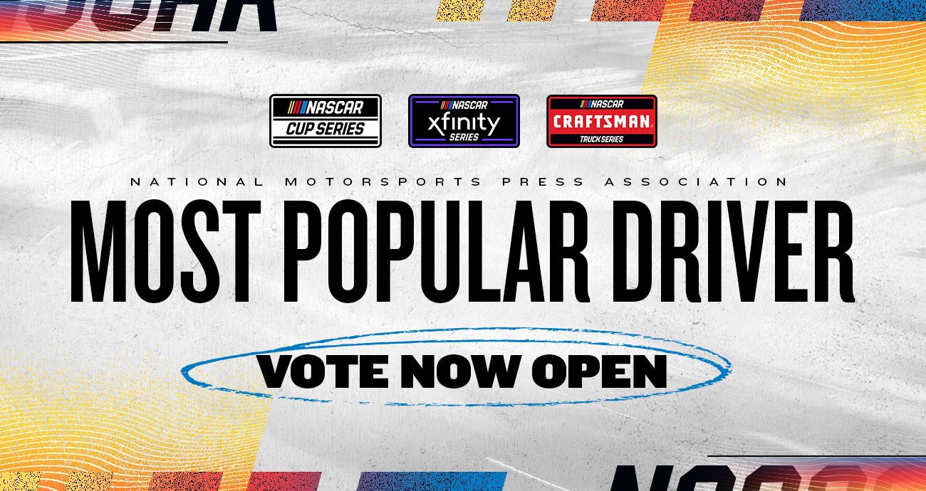 NMPA Most Popular Driver Award top 10 revealed; vote! | NASCAR