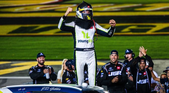 Almirola holds off Zilisch for Xfinity win at Las Vegas | NASCAR