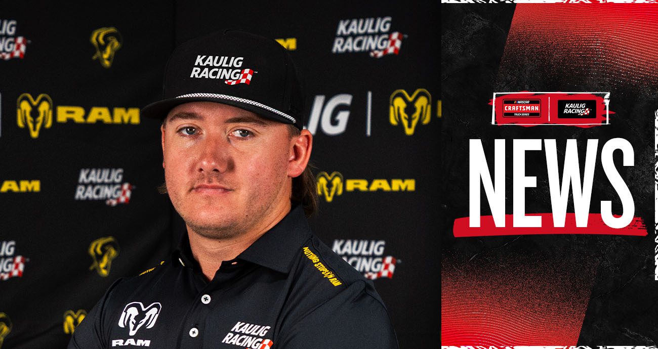 Kaulig reveals 'Butterbean' Queen as Truck driver | NASCAR