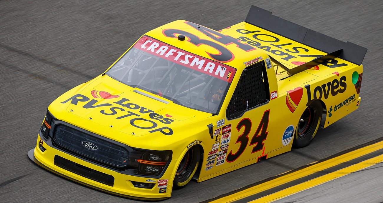 No 34 Truck Penalized For Talladega Infraction Nascar