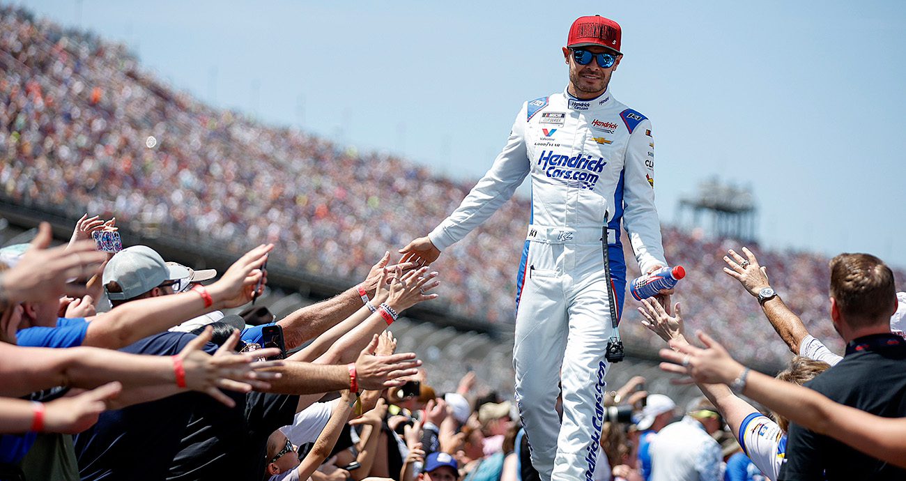 Larson aiming for first superspeedway win in 400th start | NASCAR