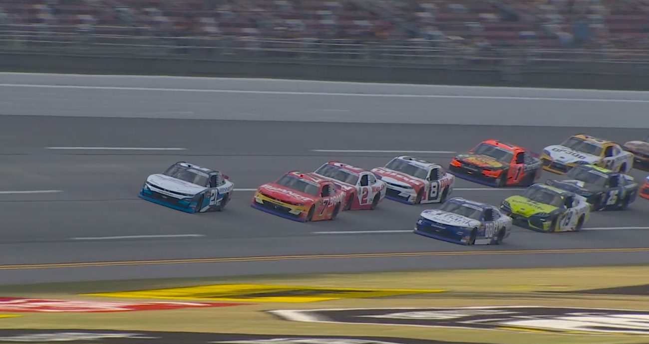 Austin Hill takes Stage 1, seventh stage win of 2025 | NASCAR